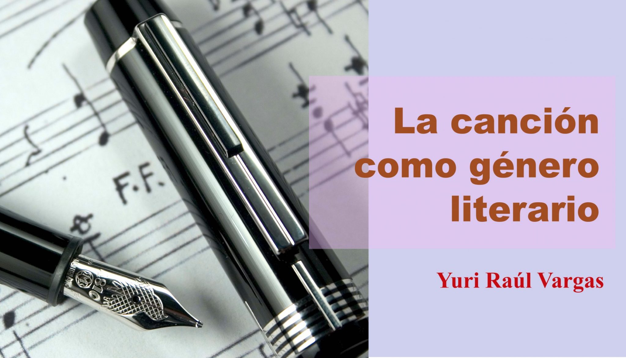 La canción como género literario - Rhythmus Ediciones